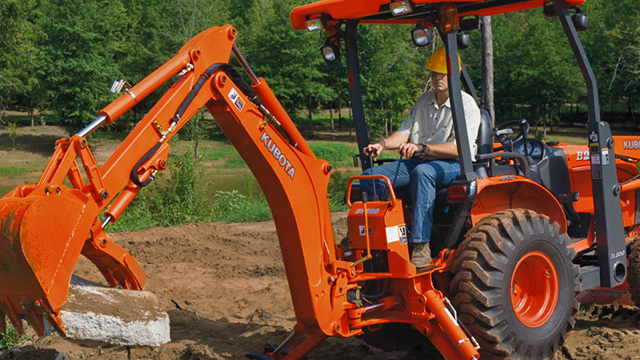 Kubota Backhoe Loaders - B TLB Series Tractor Loader Backhoes | Kubota ...