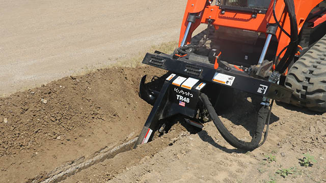 Trenchers TR Series | Kubota Canada